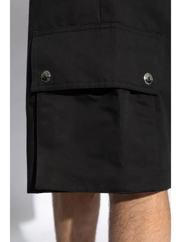 Jacquemus Belted Cargo Shorts - Black