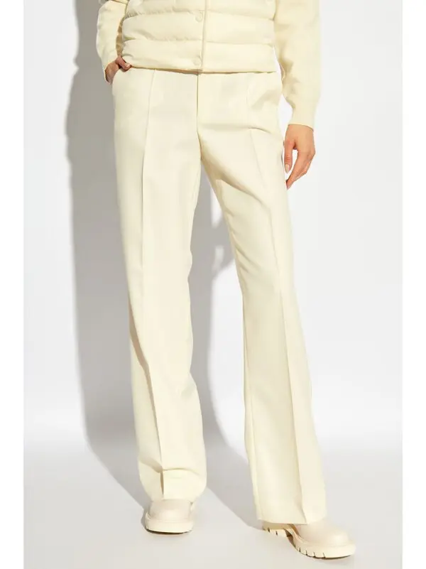 Moncler Press-crease Trousers - Neutrals