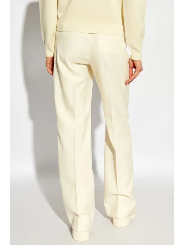 Moncler Press-crease Trousers - Neutrals