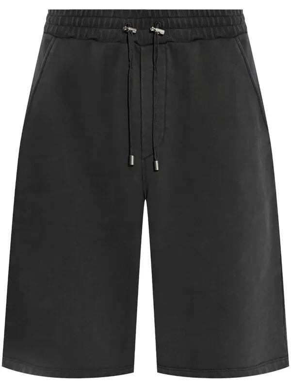 Balmain Logo-embroidered Track Shorts