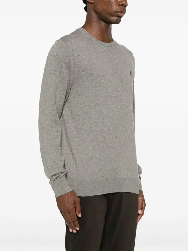 Polo Ralph Lauren Pony-embroidered Jumper - Grey