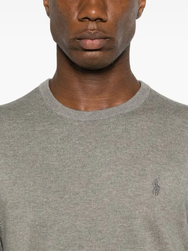 Polo Ralph Lauren Pony-embroidered Jumper - Grey