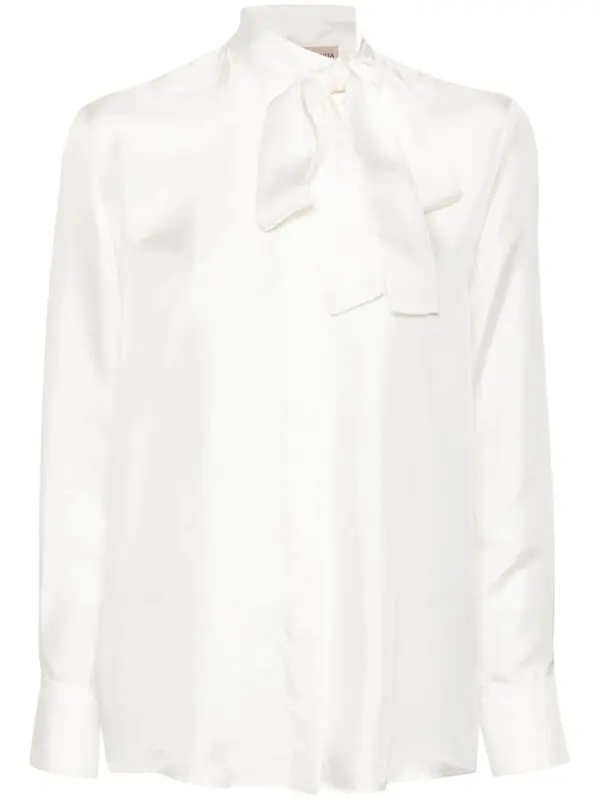 BLANCA VITA Campanula Silk Shirt