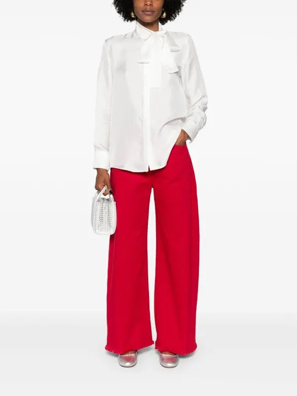 BLANCA VITA Campanula Silk Shirt