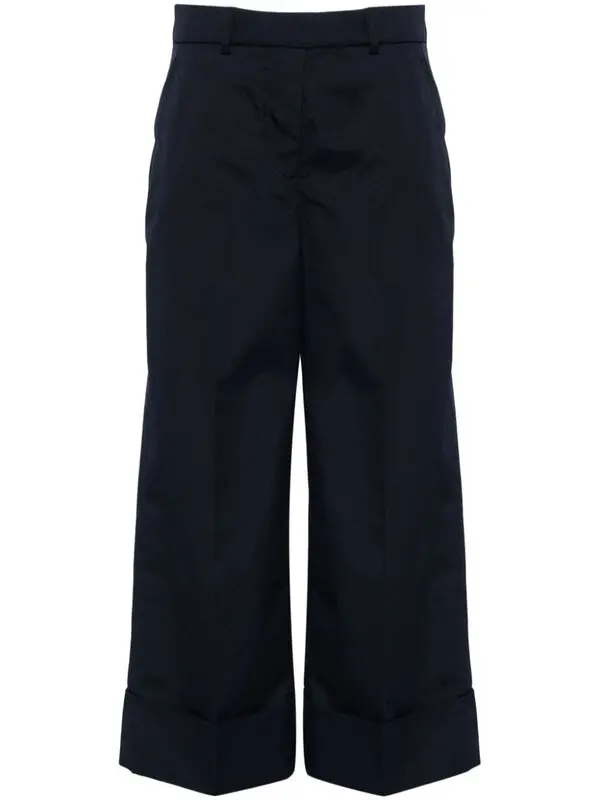 Thom Browne Twill Cropped Trousers