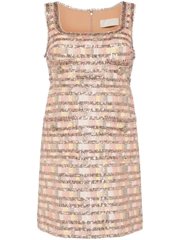 Elie Saab Camaleonte Sequined Minidress