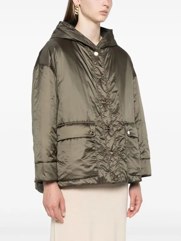Max Mara Greenmo Padded Hooded Coat