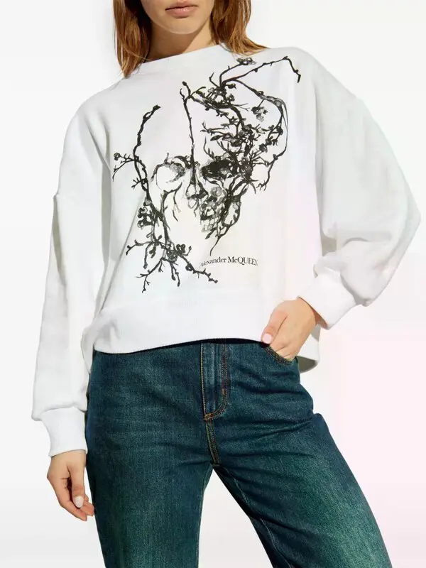 Alexander McQueen Graphic-print Sweatshirt