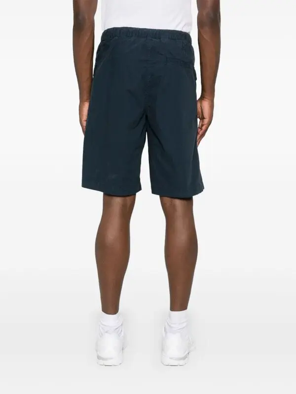 Aspesi Logo-patch Cargo Shorts - Blue