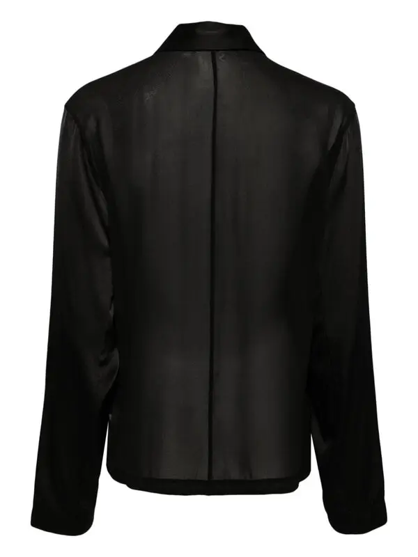 Transit Panelled Shirt - Black