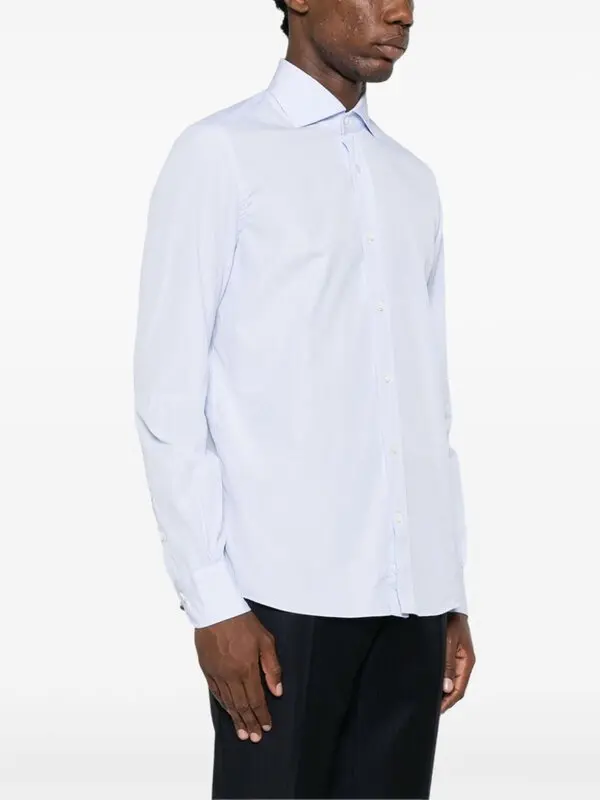 MAZZARELLI Windowpane-print Shirt