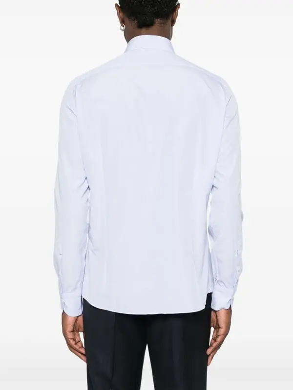 MAZZARELLI Windowpane-print Shirt