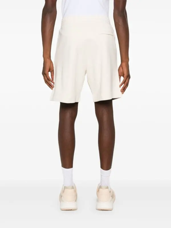 Givenchy Embroidered-logo Cotton Bermuda Shorts