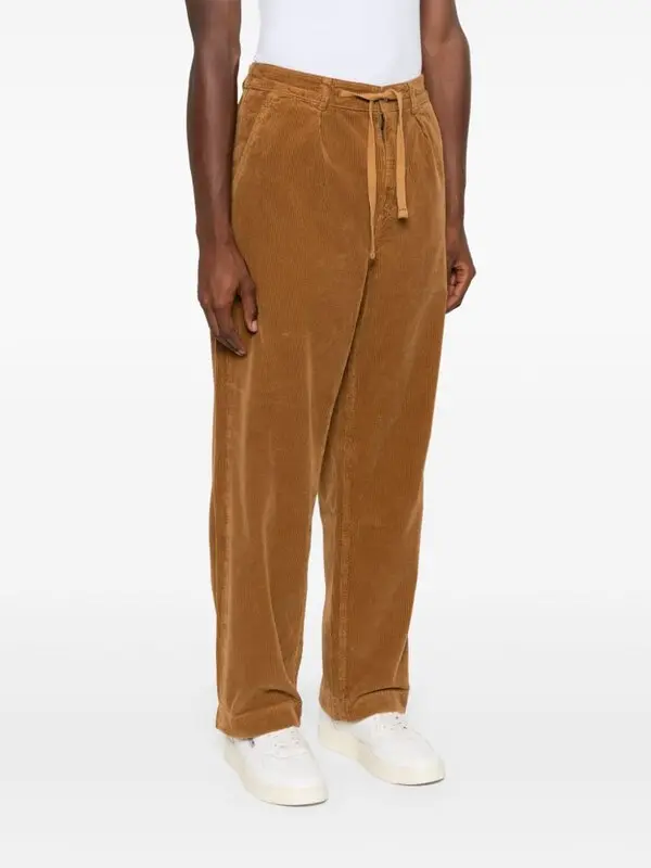 Polo Ralph Lauren Corduroy Straight-leg Trousers - Brown