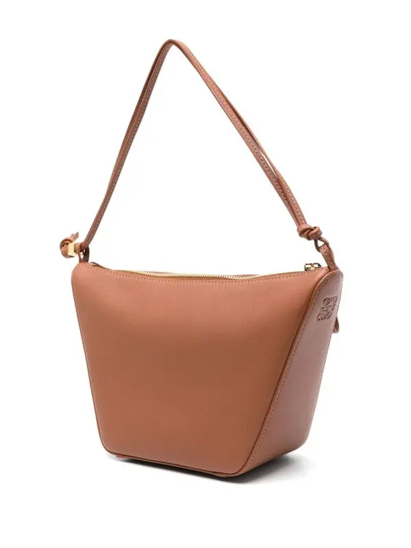 Loewe Mini Hammock Shoulder Bag - Brown