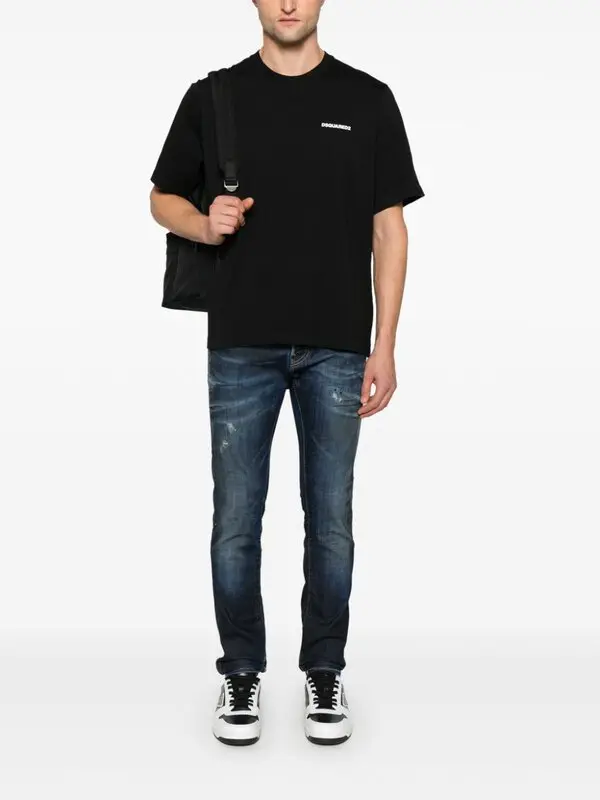Dsquared2 Distressed Skinny-cut Jeans