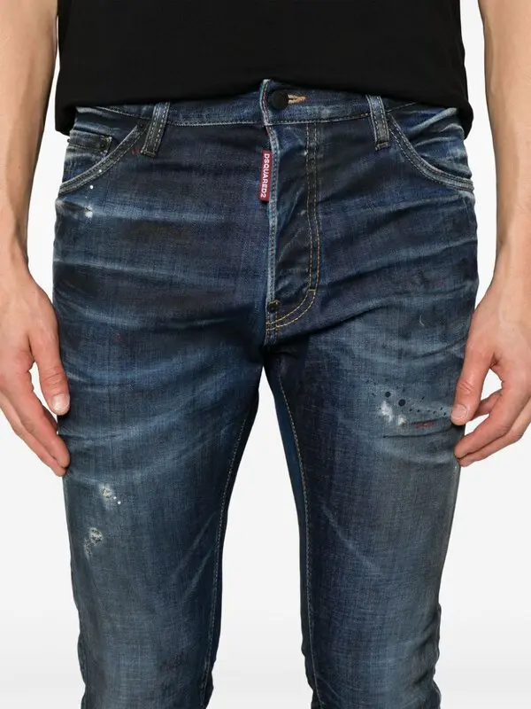 Dsquared2 Distressed Skinny-cut Jeans