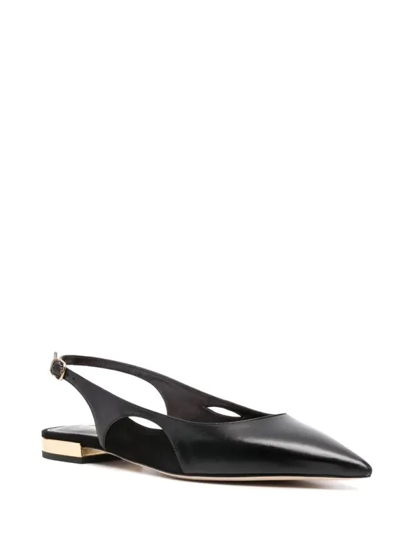 Chloé Saada Leather Ballerinas