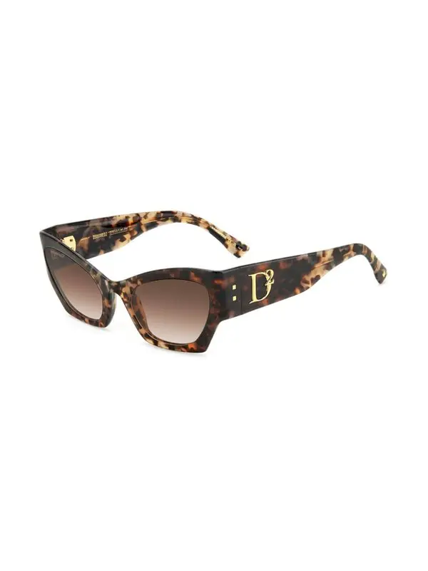 Dsquared2 Tortoiseshell Cat-Eye Sunglasses In Brown - 20  display picture 2