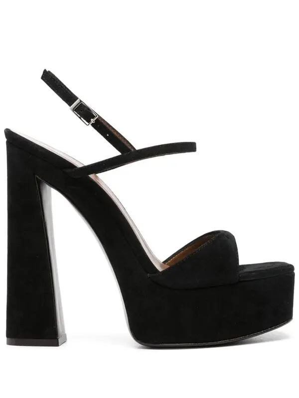 GIUSEPPE ZANOTTI 105mm Suede Platform Sandals