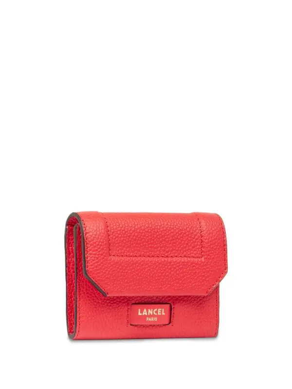 LANCEL Mini Ninon Wallet - Red