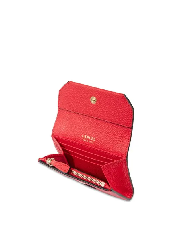 LANCEL Mini Ninon Wallet - Red