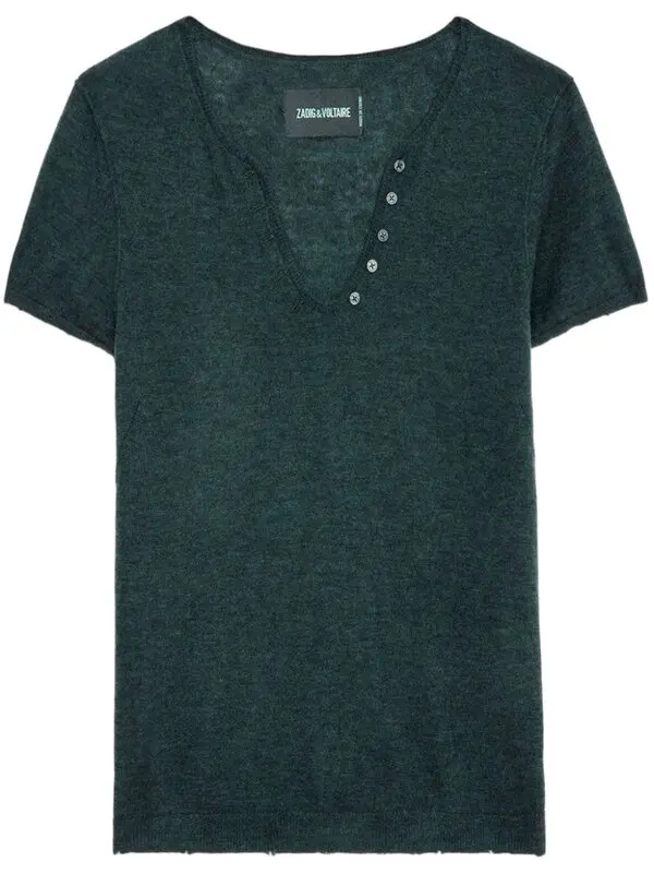 Zadig&Voltaire Celsy Cashmere Top