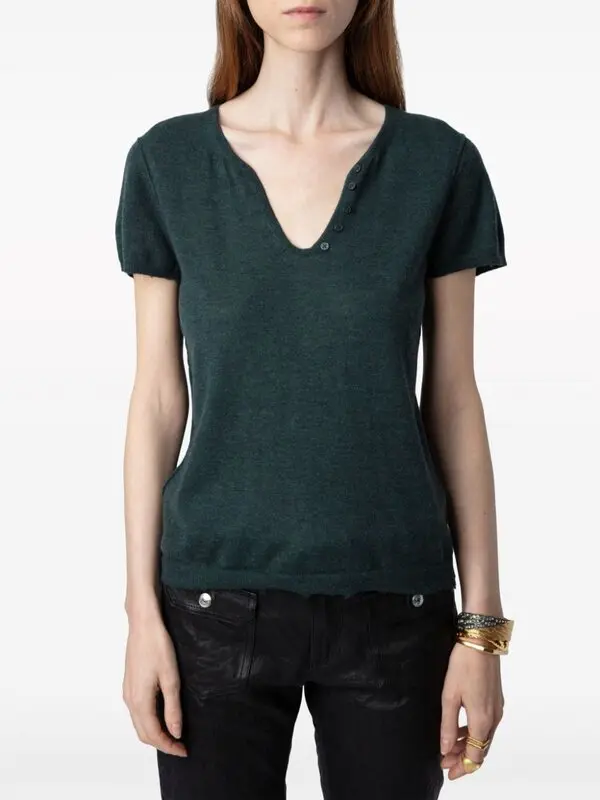 Zadig&Voltaire Celsy Cashmere Top
