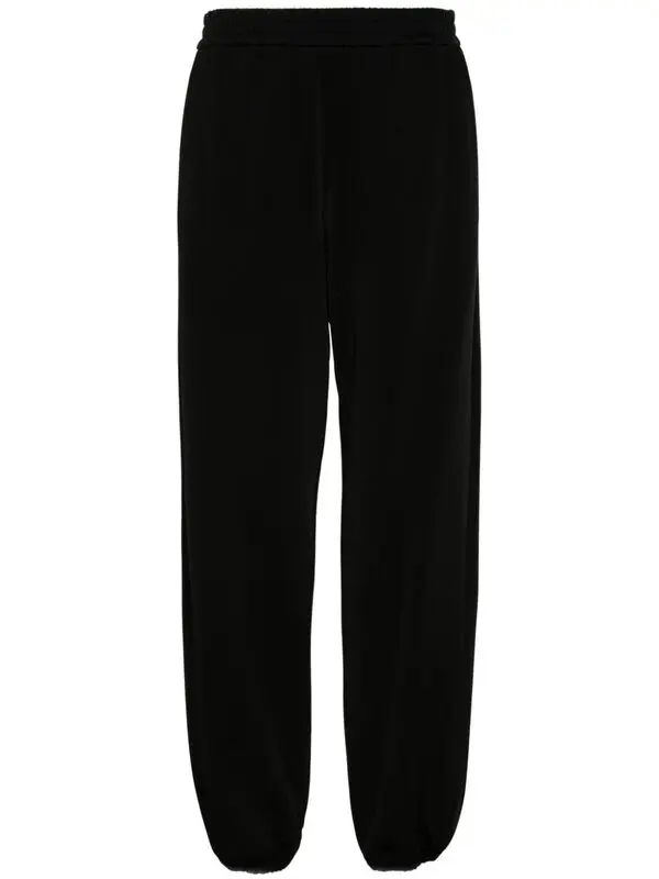 JIL SANDER High-waist Track Trousers - Black