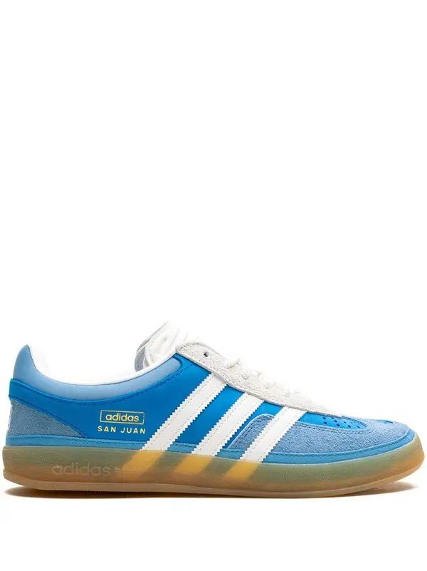 Adidas X Bad Bunny Gazelle Indoor San Juan Sneakers - Blue