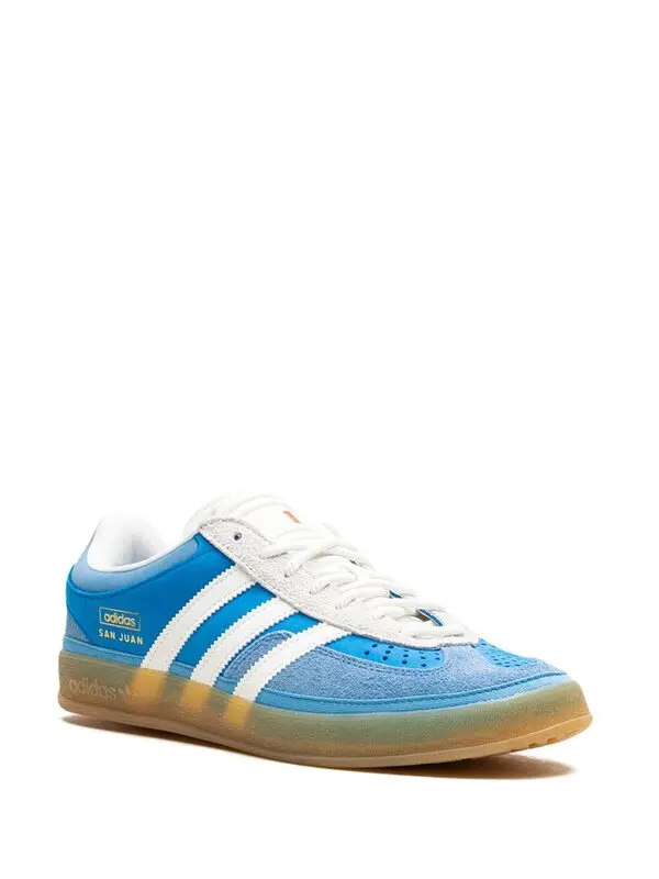 Adidas X Bad Bunny Gazelle Indoor San Juan Sneakers - Blue