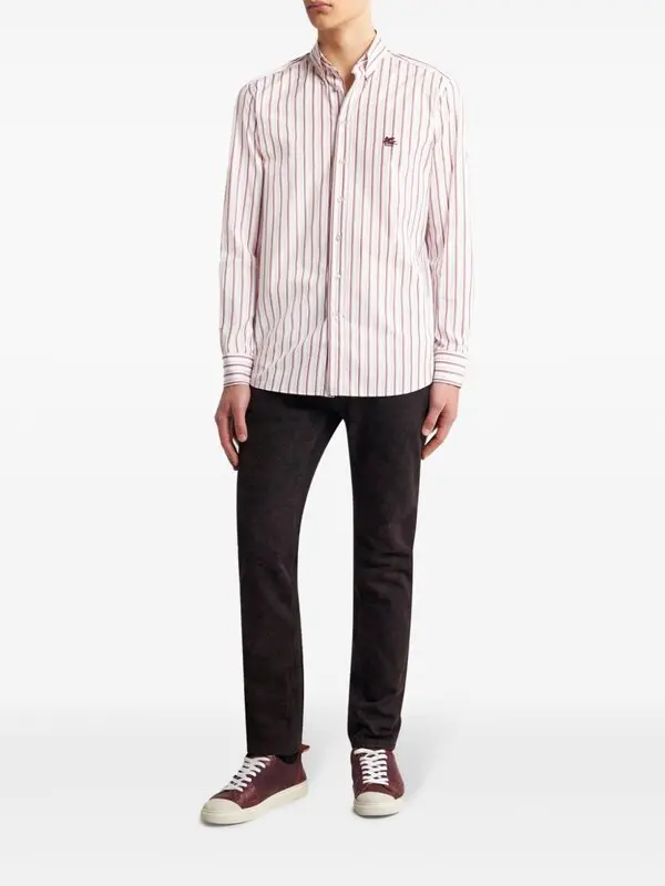 Etro Stripede Cotton Shirt