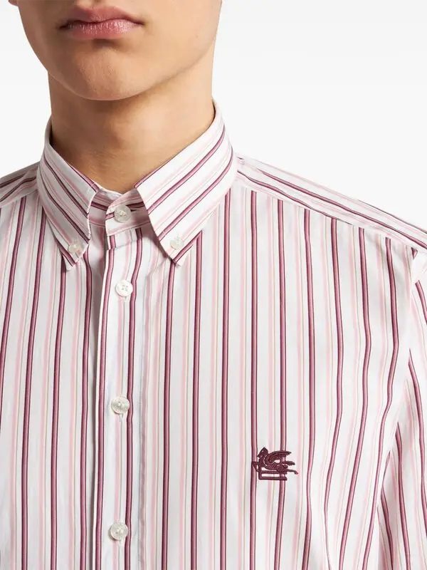 Etro Stripede Cotton Shirt