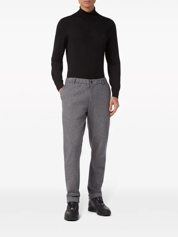 BILLIONAIRE Wool-silk Tapered Trousers