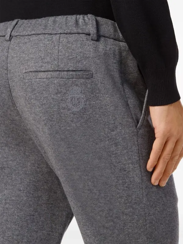 BILLIONAIRE Wool-silk Tapered Trousers