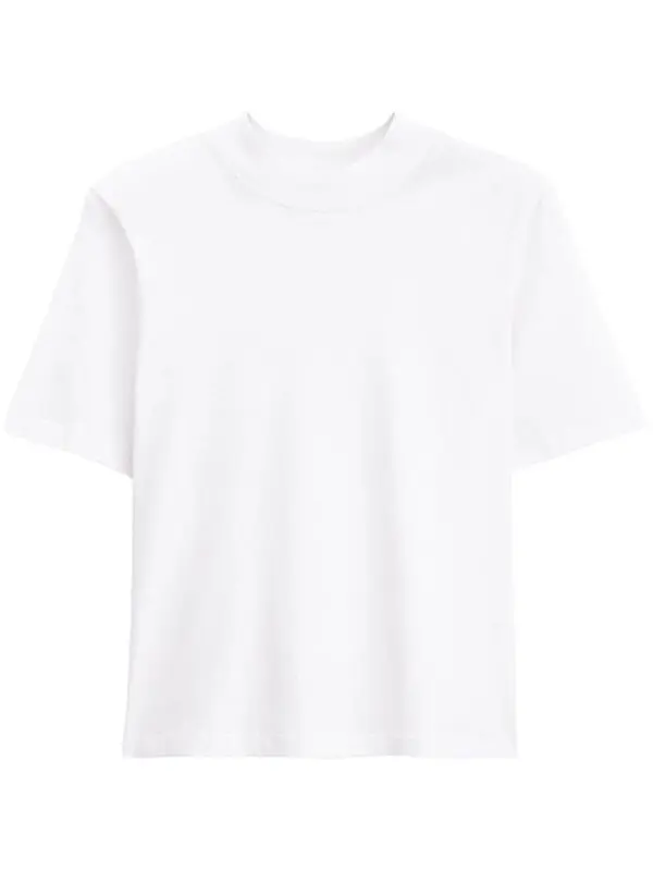 Filippa K Mock-neck T-shirt - White
