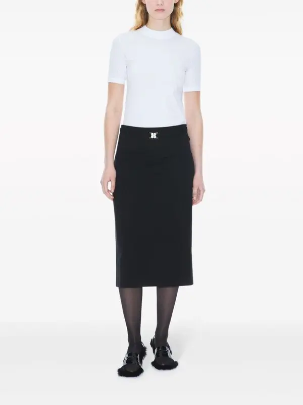 Filippa K Mock-neck T-shirt - White