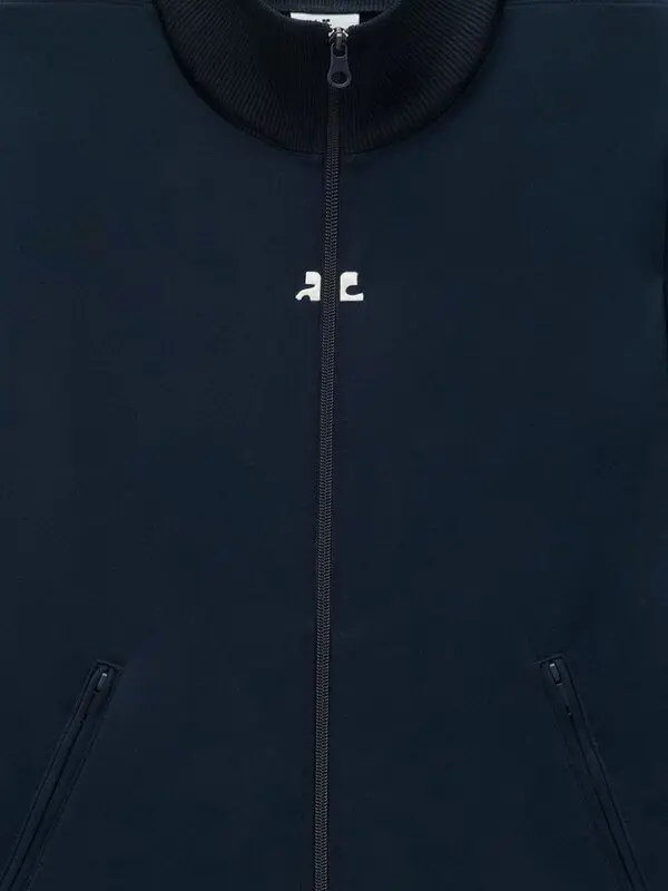 COURREGES Embroidered-logo Tracksuit Jacket