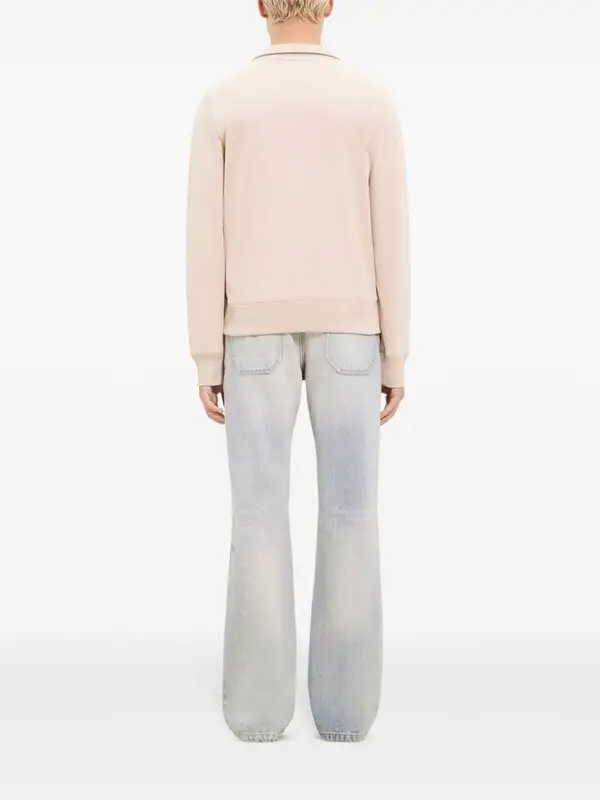 COURREGES Zipped Polo Shirt