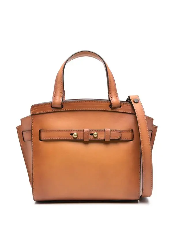 Officine Creative Saddle 009 Leather Tote Bag