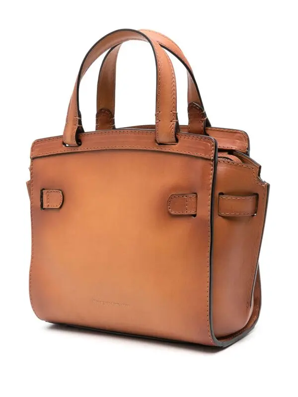 Officine Creative Saddle 009 Leather Tote Bag