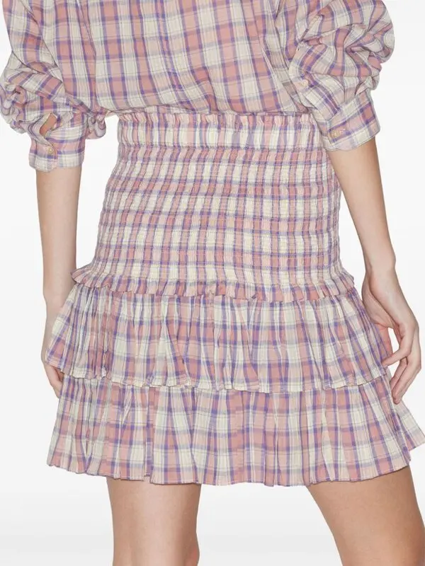 MARANT ETOILE Naomi Mini Skirt - Pink