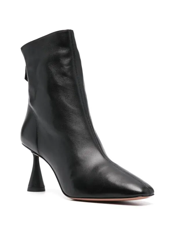 AQUAZZURA Amore Ankle Boots - Black