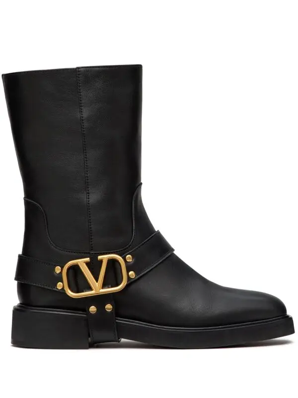 Valentino Garavani 30mm Vlogo The Bold Edition Ankle Boots