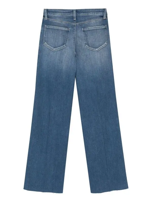 L'Agence Scottie High-rise Wide-leg Jeans