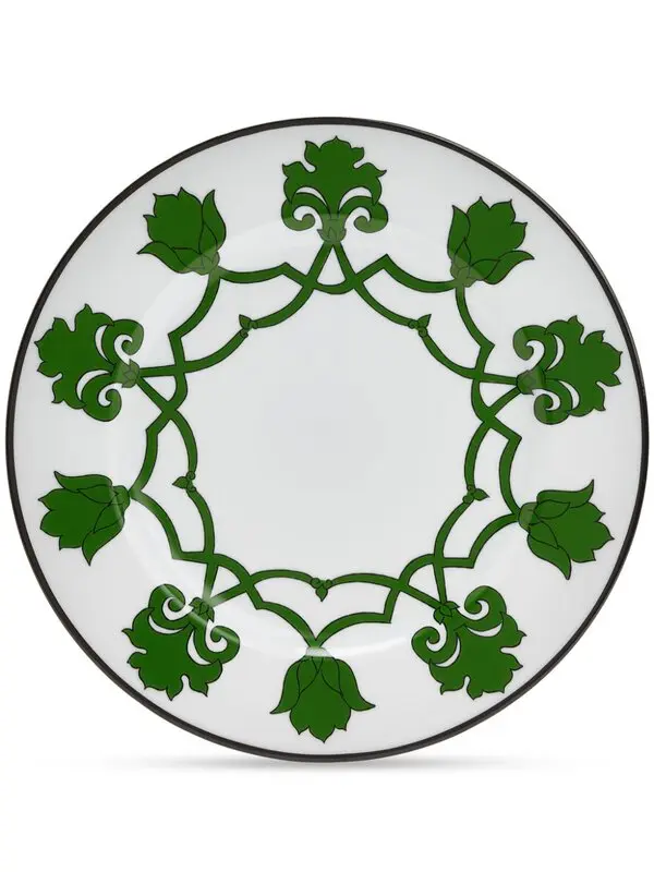 PINTO PARIS Jaipur Dinner Plate - White