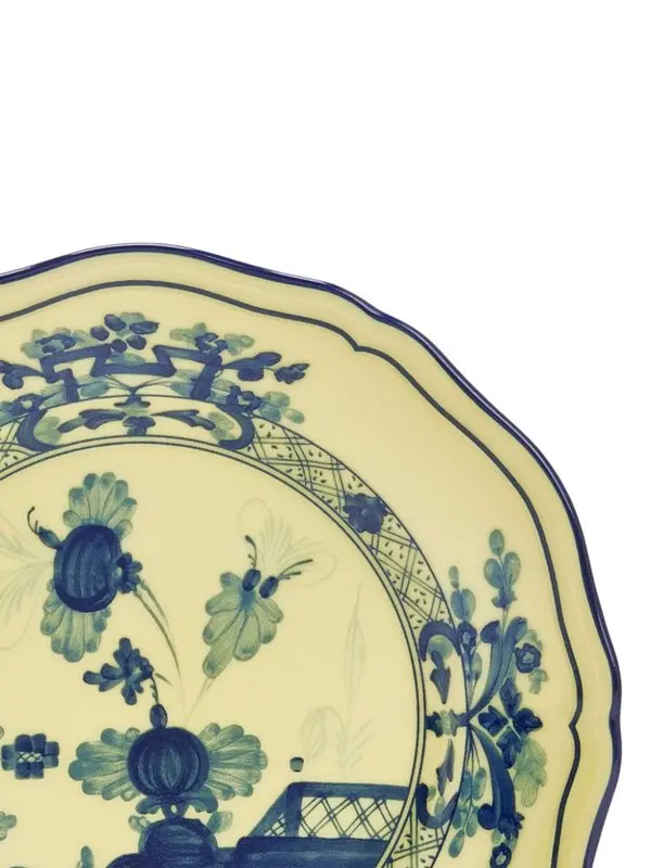 GINORI 1735 Floral-motif Bread Plate