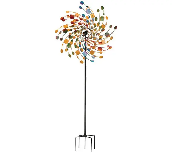 REGAL ART & GIFT 32' Rotating Wind Spinner Co Nfetti - One-color