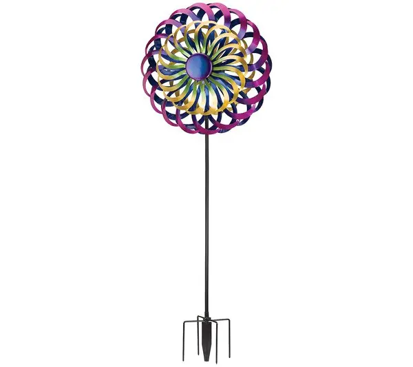 REGAL ART & GIFT Hypno Wind Spinner Stake 85 - One-color