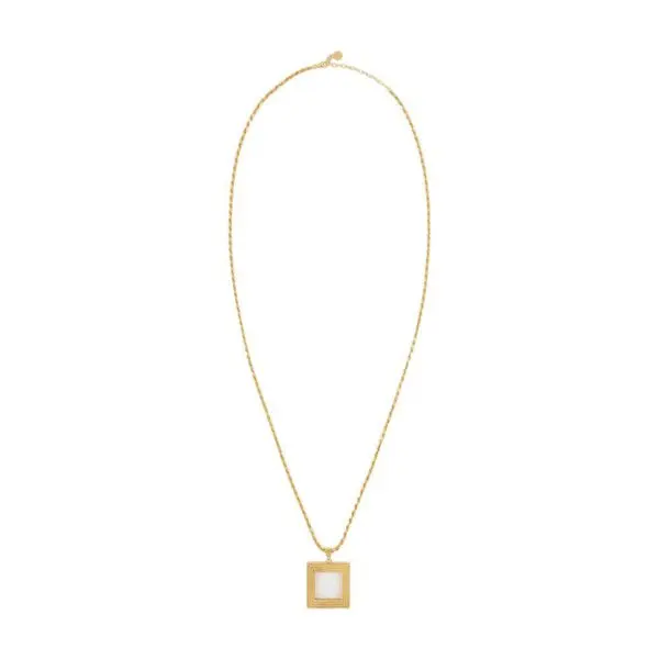 IVI Aurelia Charm -plated Necklace - Gold